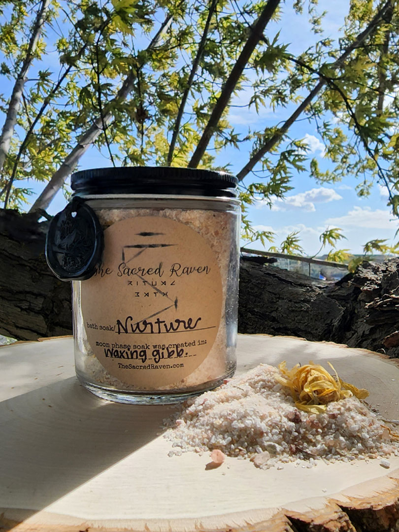 Nurture Ritual Bath Soak - The Sacred Raven