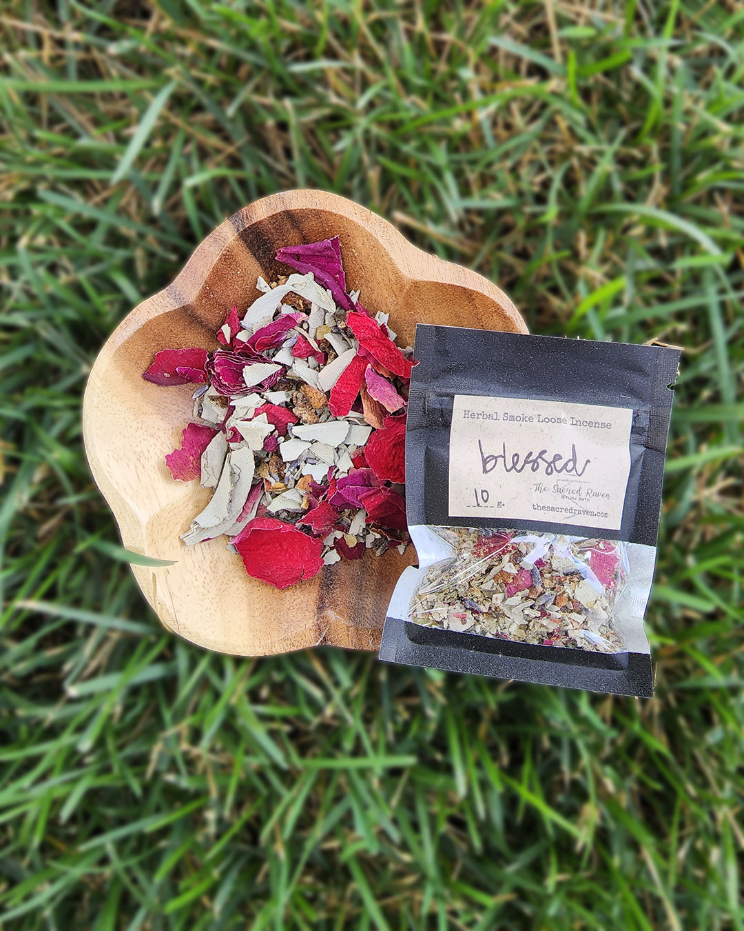 Blessed - Herbal Incense - The Sacred Raven Bath