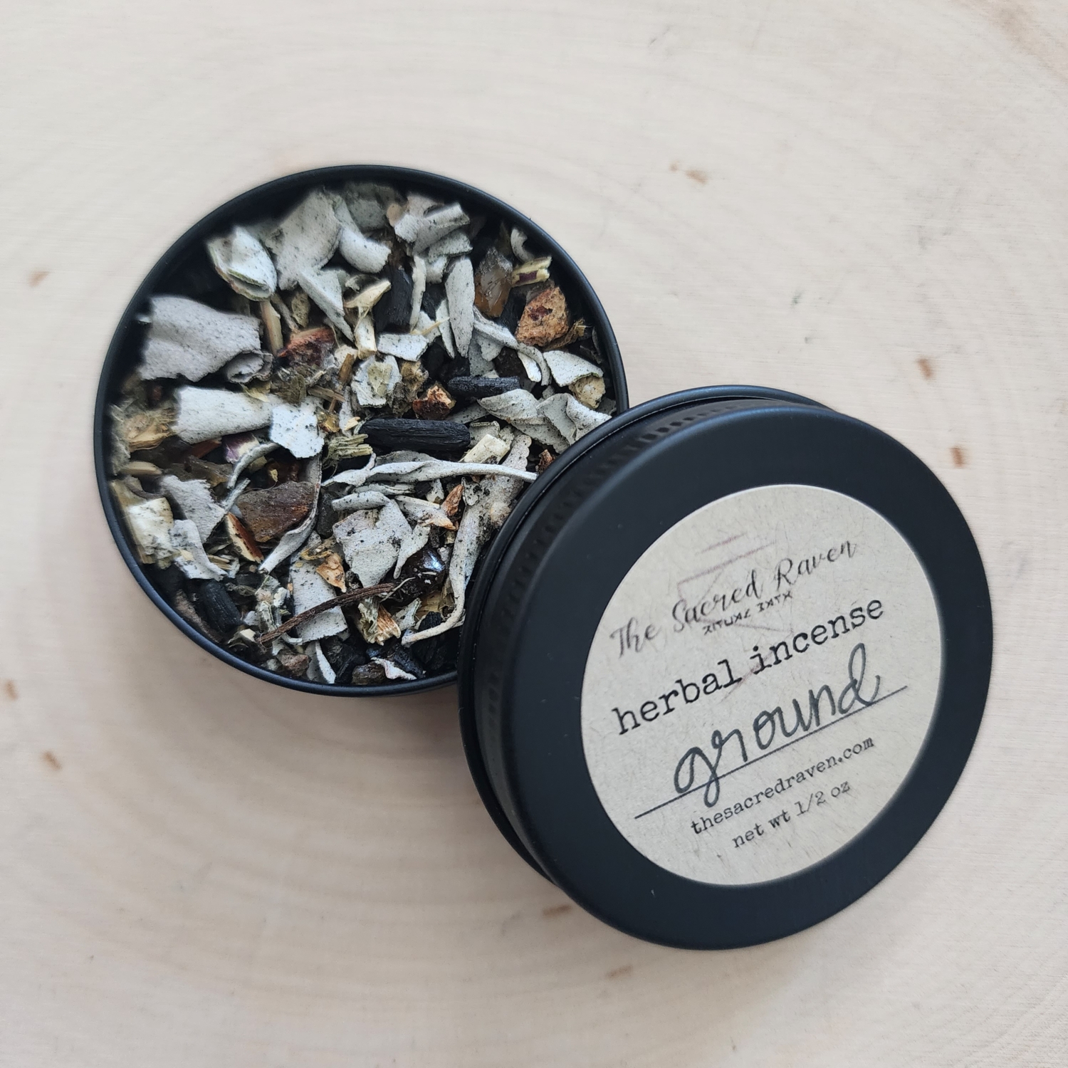 Ground - Herbal Incense - The Sacred Raven