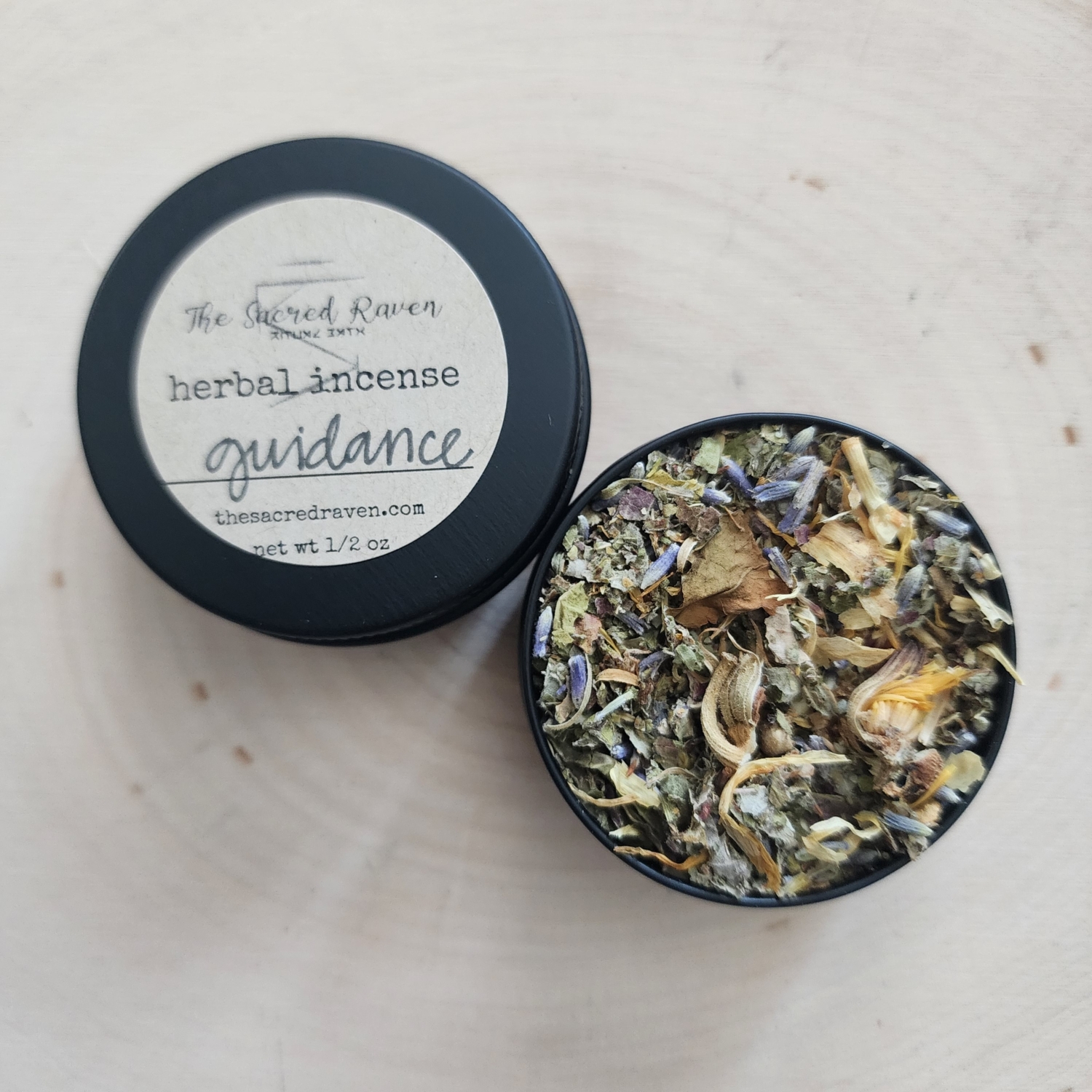 Guidance - Herbal Incense - The Sacred Raven